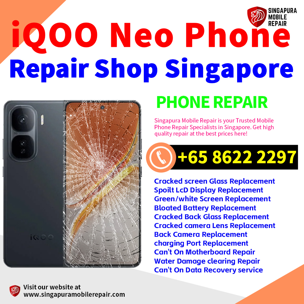 iQOO Neo Faulty Charging Port Repair Shop Singapore